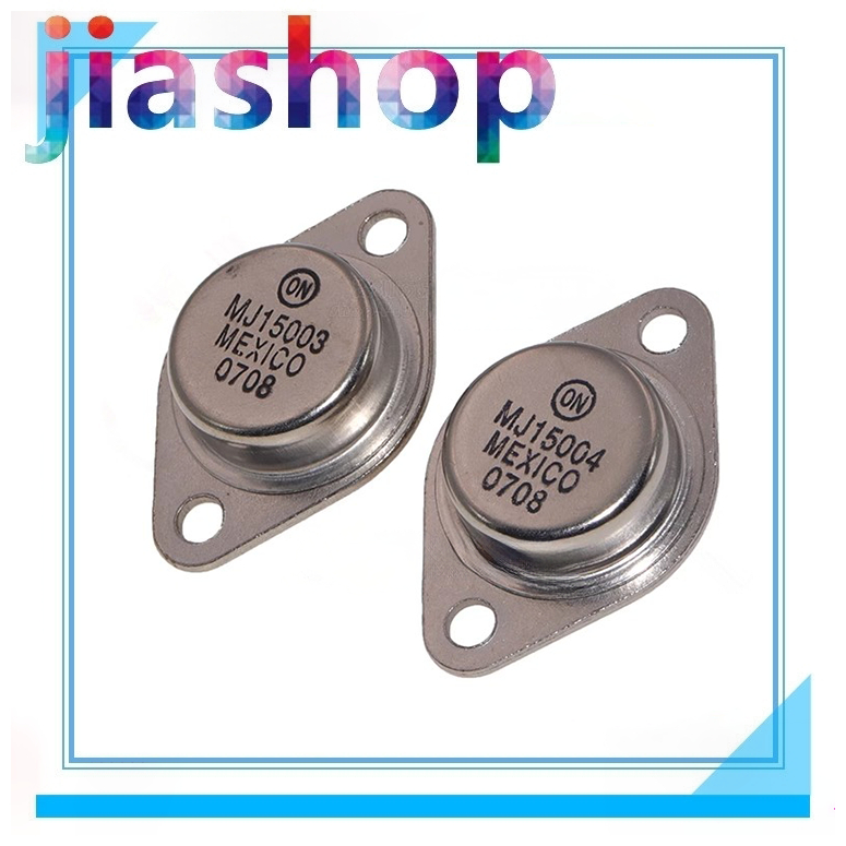 2 Pares Oirinal MJ15004G MJ15003G MJ15004 MJ15003 TO-3 Transistor De ...