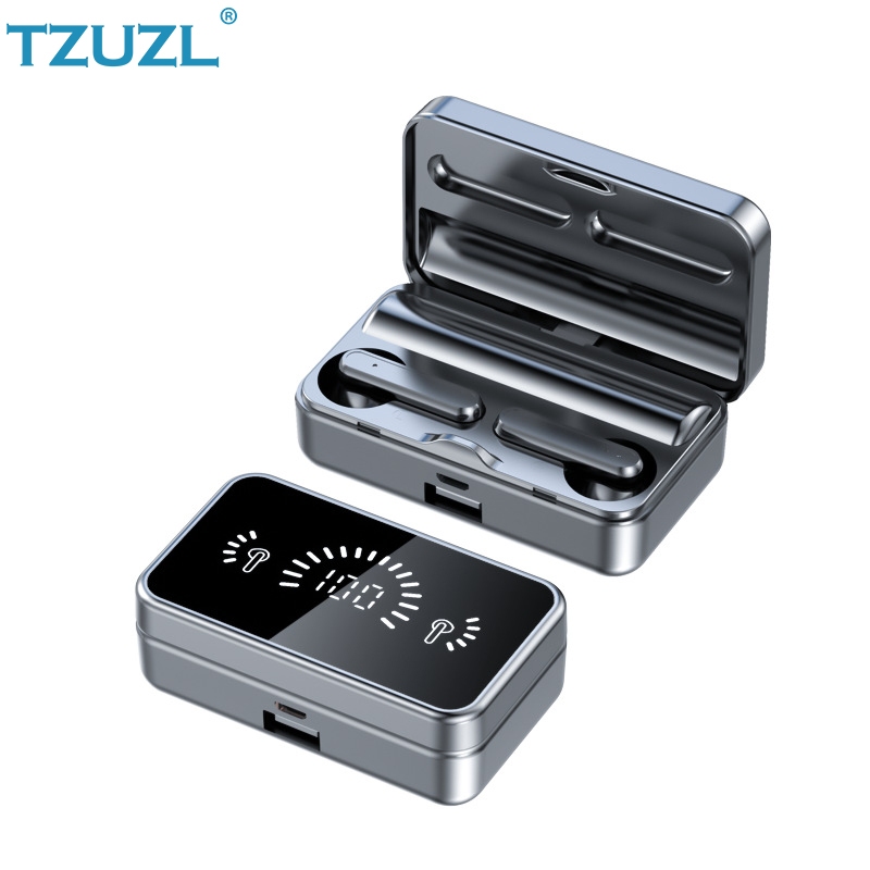 TZUZL S20 TWS Fones De Ouvido Bluetooth Estéreo Esportivo Sem Fio À ...