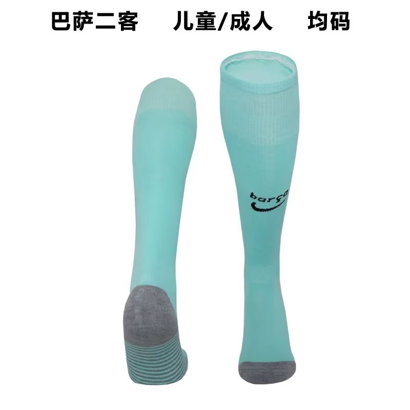 2023 2024 Barcelona third away kids kit socks Soccer Jerseys PEDRI ...