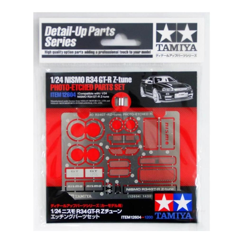 tamiya 12604 Conjunto De Peças Com Foto NISMO R34 GT-R Z-tune Escala 1/ ...