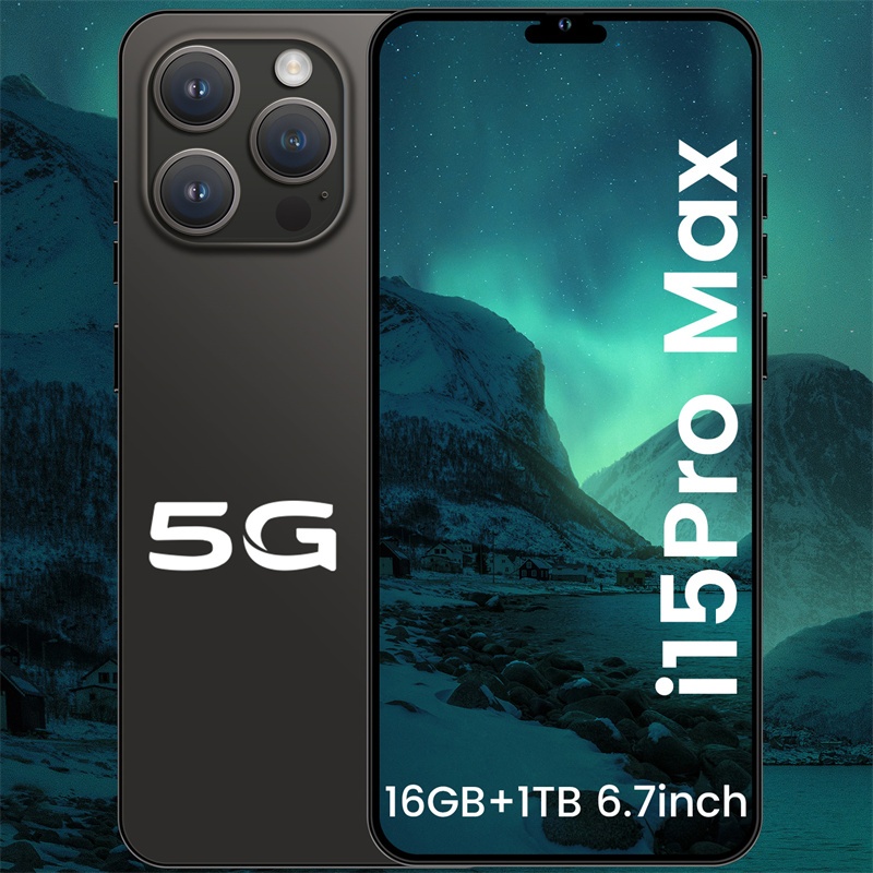 Telefone Celular i15Pro max Smartphone 6,7 Polegadas Tela Cheia 16 + 512GB | Shopee Brasil