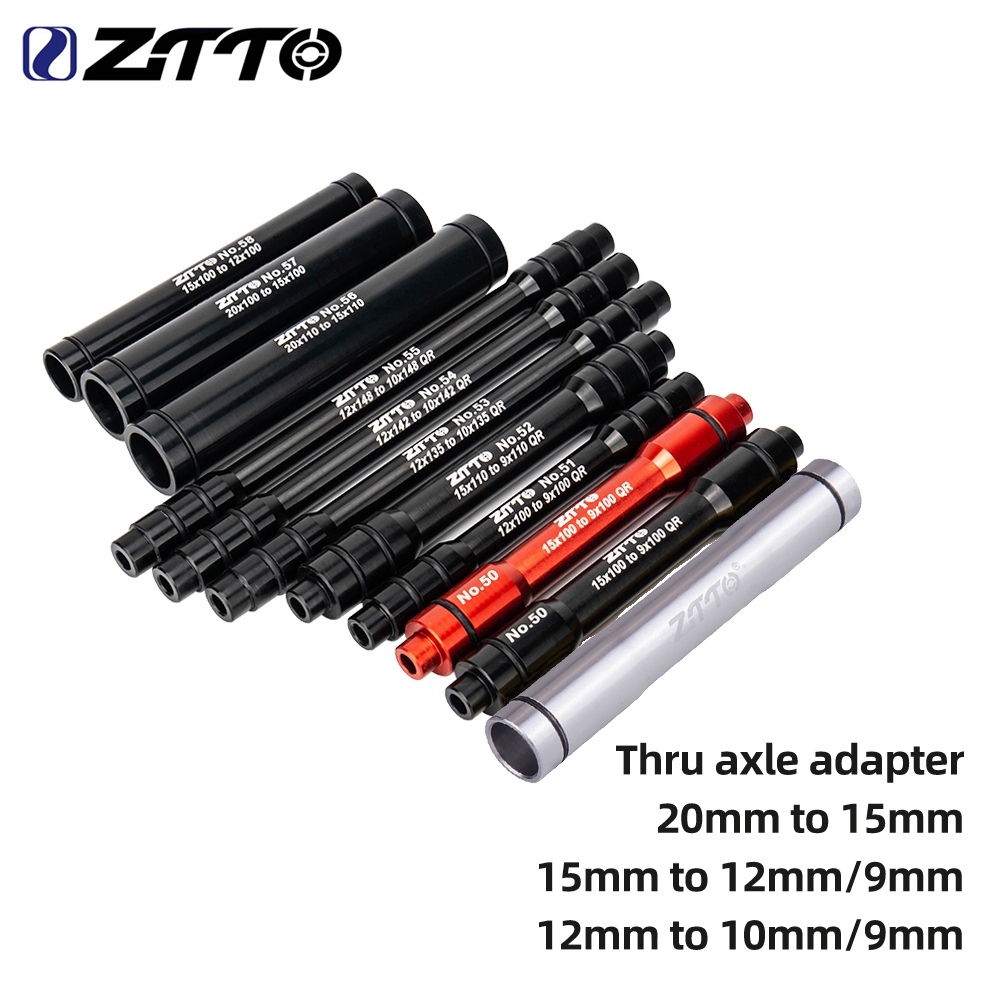 ZTTO MTB Bicicleta De Estrada Roda Dianteira Traseira Adaptador De Eixo Passante 20mm A 15mm TA ...