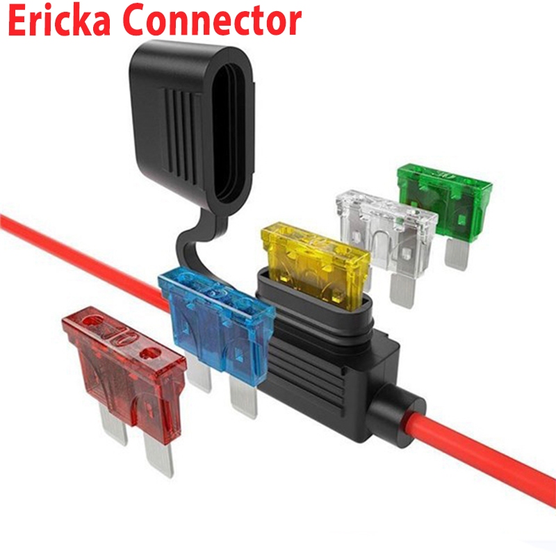 Porta Fusíveis Automático Médio 32V À Prova D'água Com Terminal De Anel ...