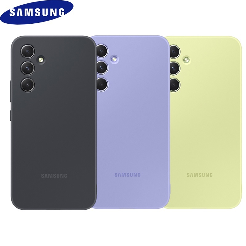 Capa Protetora De Silicone Líquido Original Samsung A54 5G À Prova De Choque Telefone Sliky ...