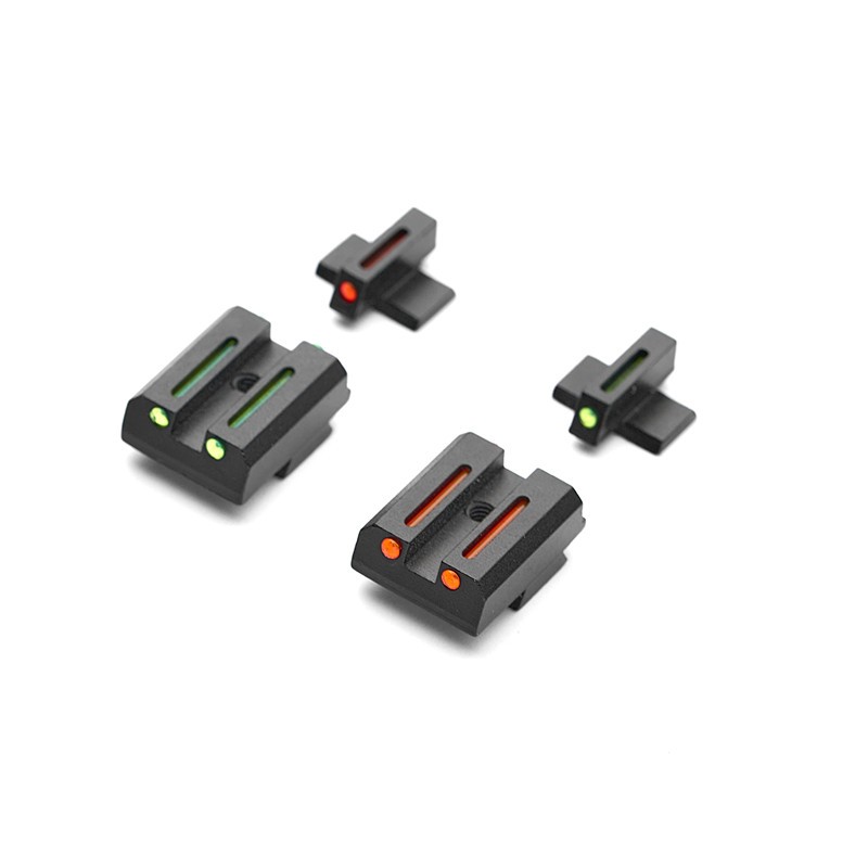 Element Optics Fibra Óptica Metálica Vista Frontal E Traseira Para ...