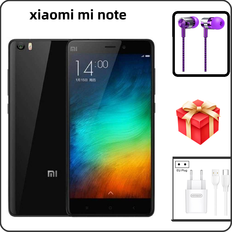 Versão Global Xiaomi Nota 5.7 Polegadas 3GB RAM 64GB R0M Qualcomm Snapdragon 801 Android 4.4 ...