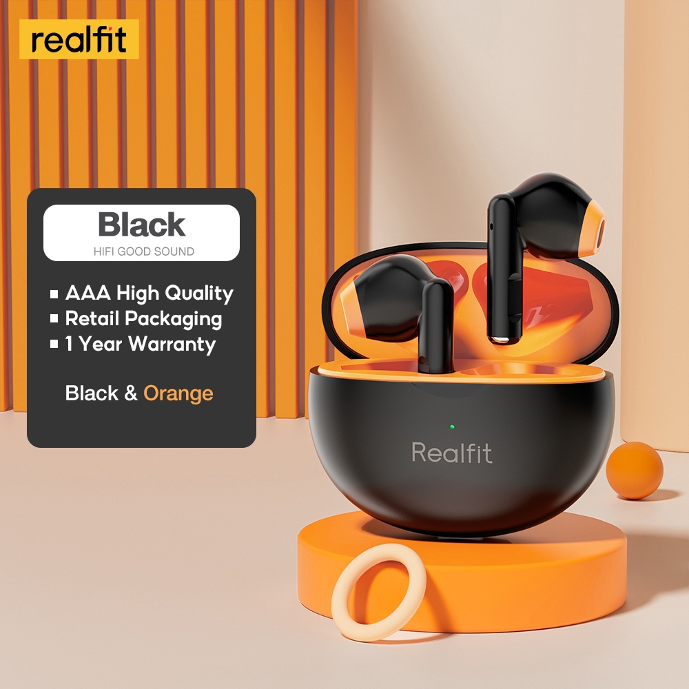 Realfit F2 Fone De Ouvido Bluetooth Dopamine-Color Earbuds Sem Fio Com ...