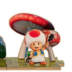 O Super Mario Bros Movie Badge Blind box Boneca Popmart Figuras Bonitas ...