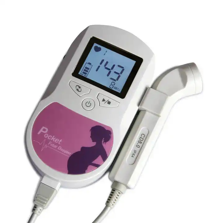 CONTEC Baby Sound C Monitor Fetal Doppler LCD Do Coração Bebê | Shopee ...