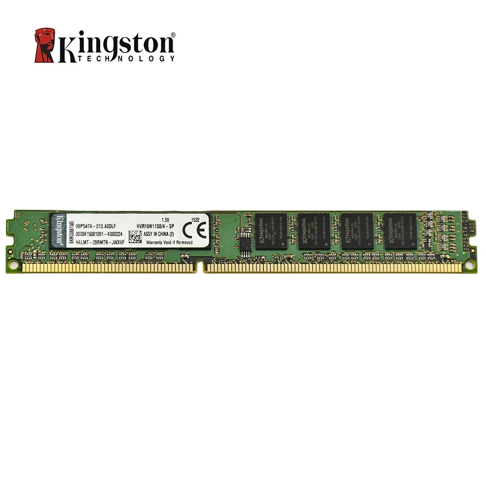 Kingston original DDR3 DDR3L 8GB 4GB 2GB 1333/1600Mhz DDR2 667/800Mhz PC3 PC2 RAM desktop Jogos ...