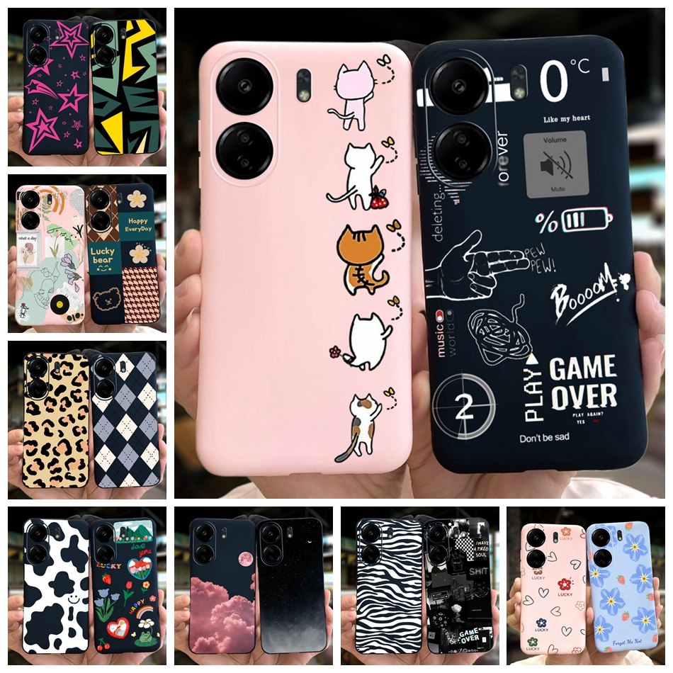 Xiaomi Poco C65 2023 Lovely Printing Jelly Caixa De Geléia Para ...