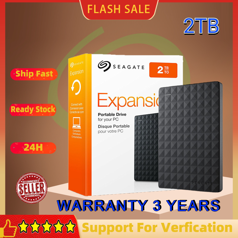 2TB Seagate hd externo Backup Plus Slim USB 2.0 External Hard Drive ...