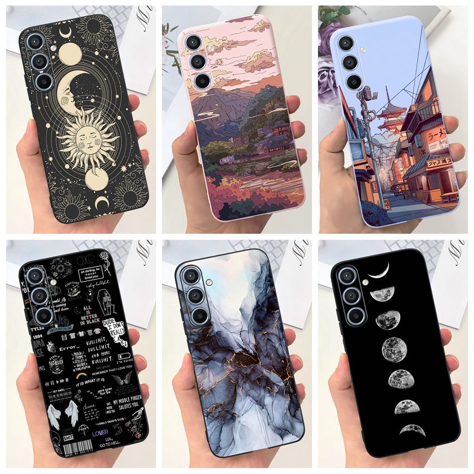 Para Samsung Galaxy A24 4G 4G A34 A54 5G Capa Protetora De Silicone Macia E Fina A54 SM-A546B ...