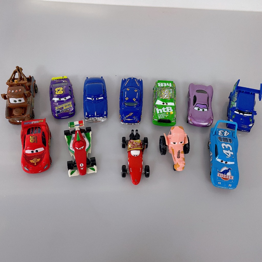 Carros De 7cm Disney Pixar Relâmpago McQueen Alloy Metal Modelo Carro ...