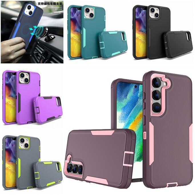 Capa Híbrida Defender Series Para Samsung Galaxy S22 PLUS S23 Ultra S21 ...