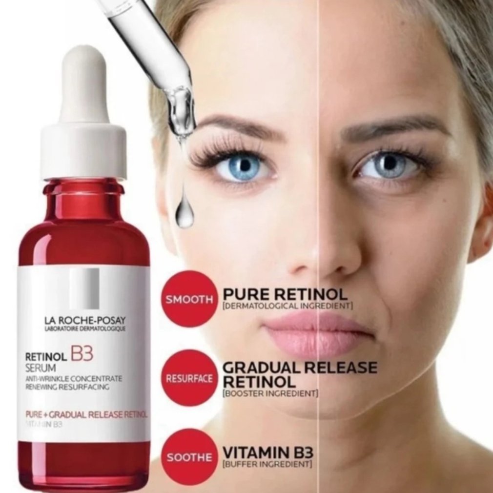 La Roche-Posay Soro Facial Puro Retinol Com Vitamina B3 Anti ... La Roche-Posay Soro Facial Puro Retinol Com Vitamina B3 Anti ...
