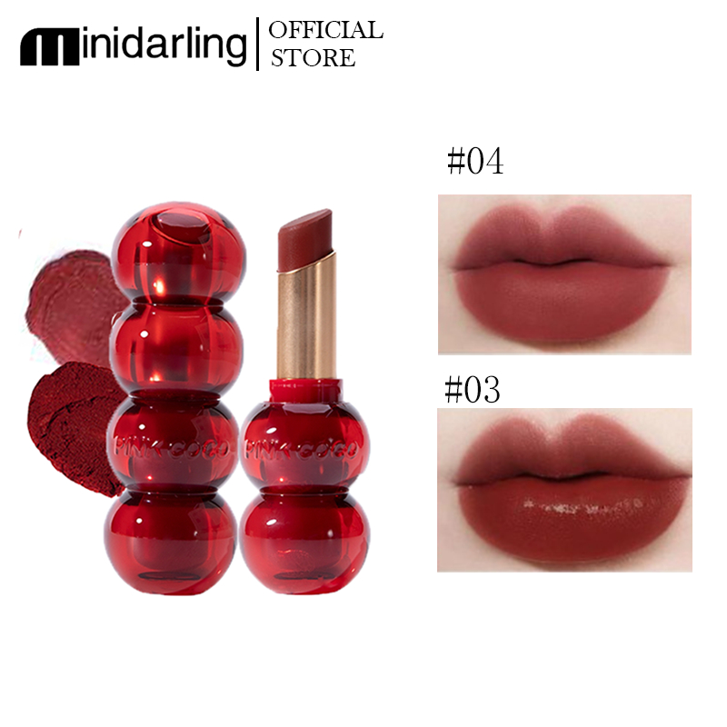 Pink Coco Candied Haws Velvet Matte Lipstick Batom De Veludo De Longa ...