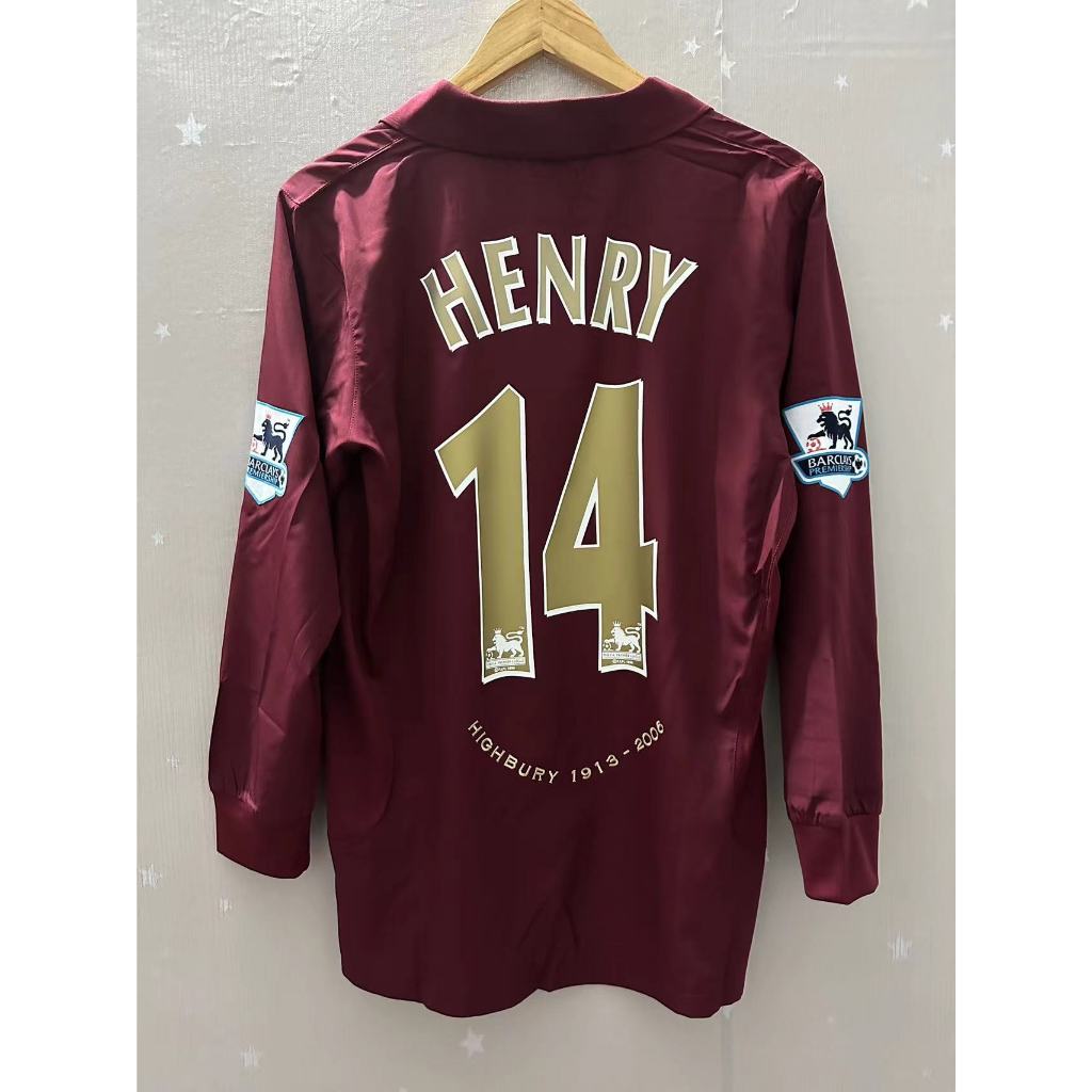 05-06 Arsenal Camiseta Personalizada De Alta Qualidade Para Casa Retro ...