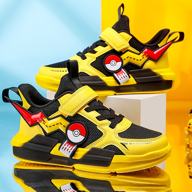 Pokémon Cartoon Kids Shoes Fashion Classic Sneakers for Boys 2023 Novos ...
