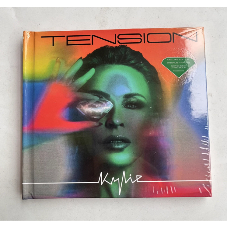Kylie Minogue Tension CD Deluxe Record Album [Selado] | Shopee Brasil