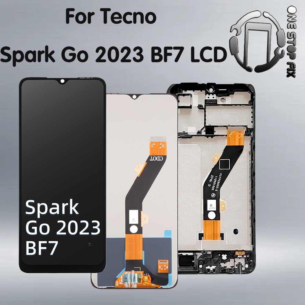 Para Infinix Tecno Spark Go 2023 Tela LCD BF7 De Toque Peças De ...