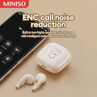MINISO M06 Fones De Ouvido Bluetooth Sem Fio Com Redução De Ruído ...