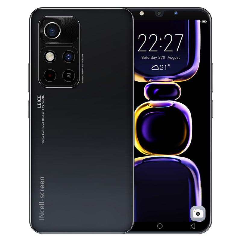 Telefone Celular Nota11 5,5 Polegadas Barato 8 + 128GB Smartphone 5G ...