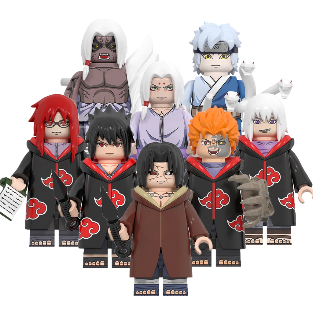 Anime Mini Action Figures Hohzuki Suigetsu Uzumaki Karin Jyuugo Mitsuki ...