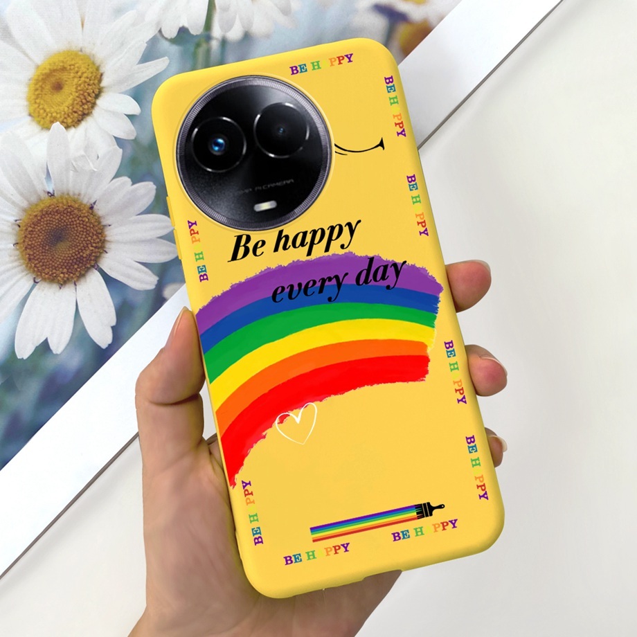 Realme 11 5G/X11 RMX3785 Caixa De Telefone Matte Soft Silm Novo Desenho ...