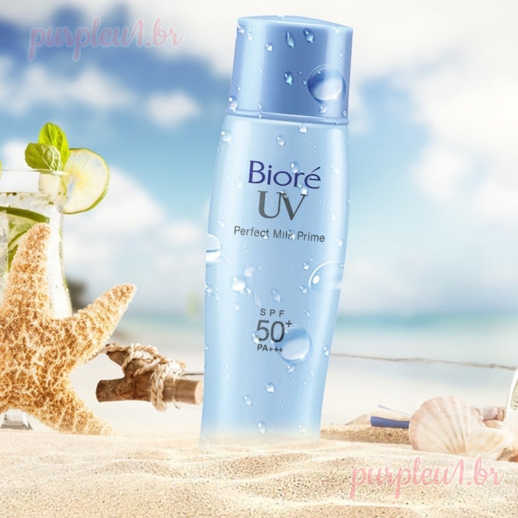 Biore Uv Perfect Milk Primer Protetor Solar Protetor Solar Protetor ...
