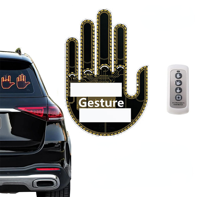 Universal Fun Gesture Finger LED Light Com Controle Remoto , Gadgets ...