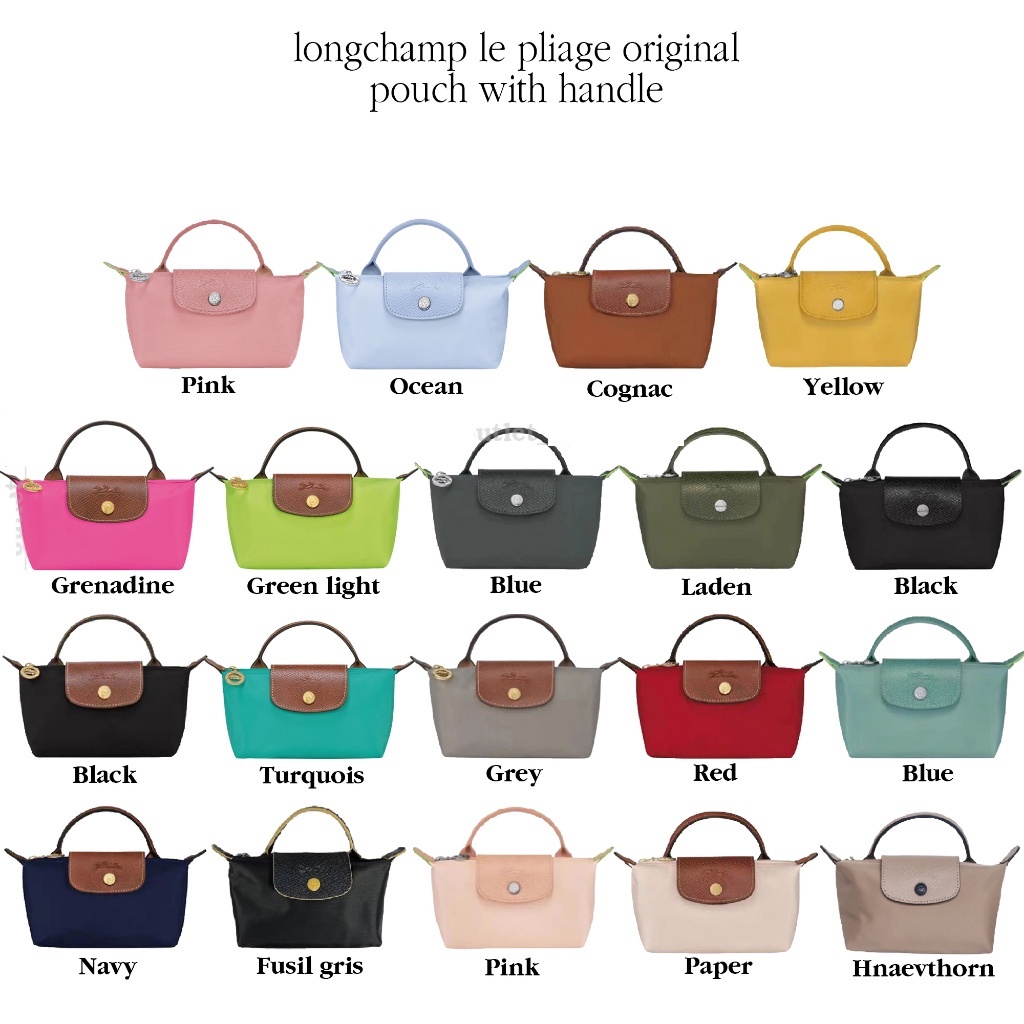 Bolsa longchamp original Le Pliage Com Alça mini De Moedas | Shopee Brasil