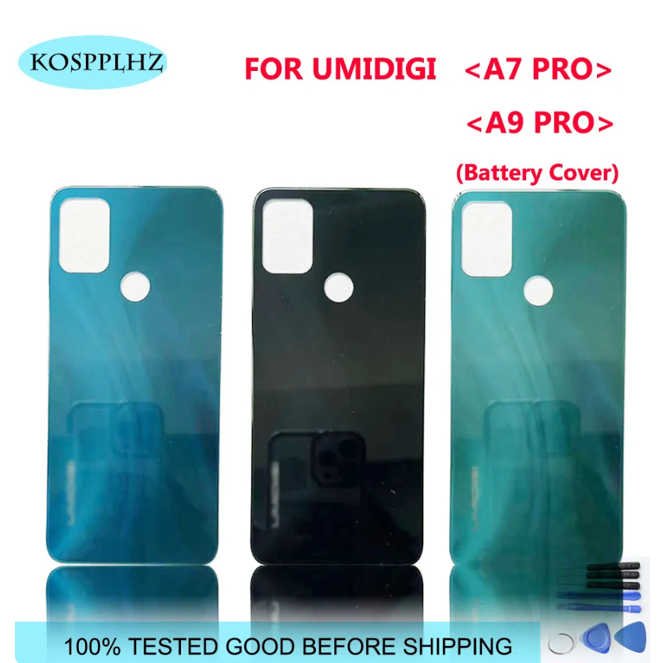 Nova Tampa De Vidro Traseira Da Bateria De 6,3 Polegadas Para UMIDIGI A7 PRO A7Pro A9 ...
