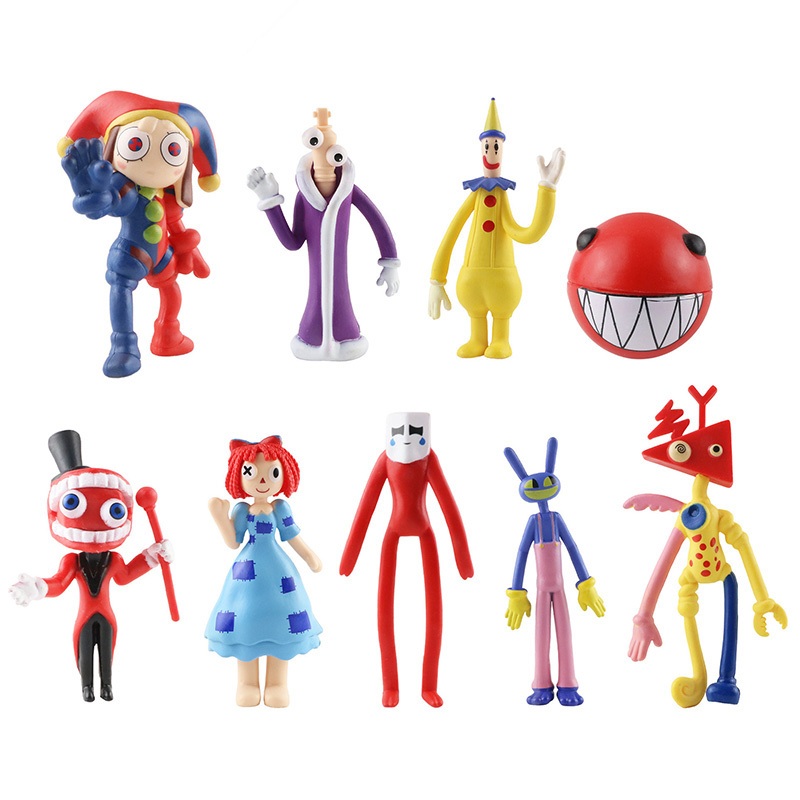 The Amazing Digital Circus Action Figures Circo Digital Pomni Jax ...