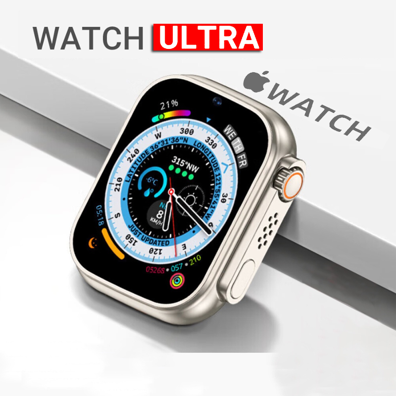 Watch Ultra Max 1 : 1 Maçã 2.08 Polegadas 49mm NFC 120HZ Voz AI ...