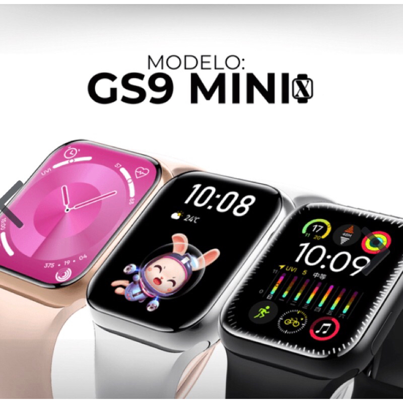 Smartwatch GS9 MINI 1.77 Polegadas 41MM Relógio Inteligente Masculino E Feminino Monitor De ...
