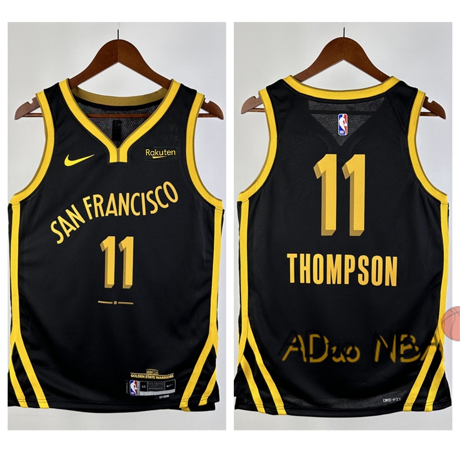 Hot Pressed Camisa Golden State Warriors Camiseta Klay Thompson #11 ...