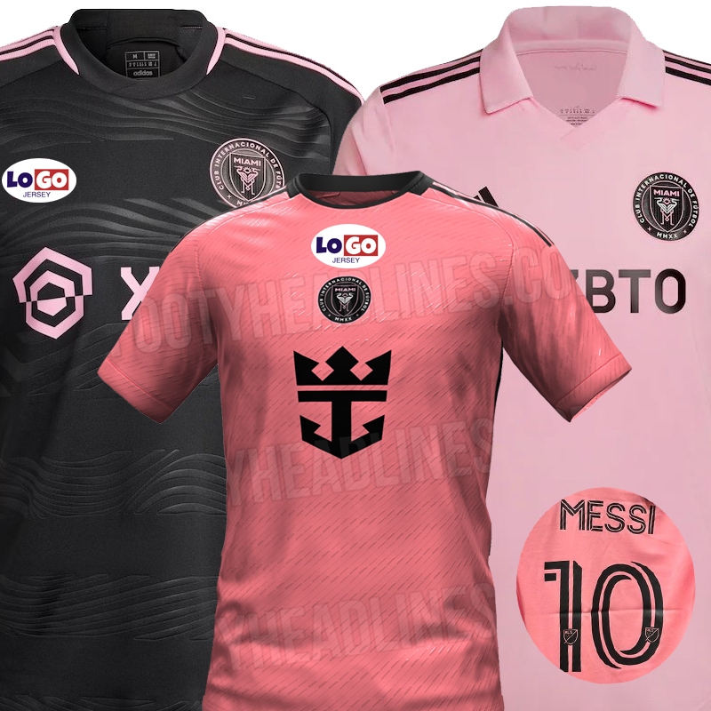 Messi Inter Miami Jersey 24/25 Home/Away/third Football Kit 2023 2024 ...