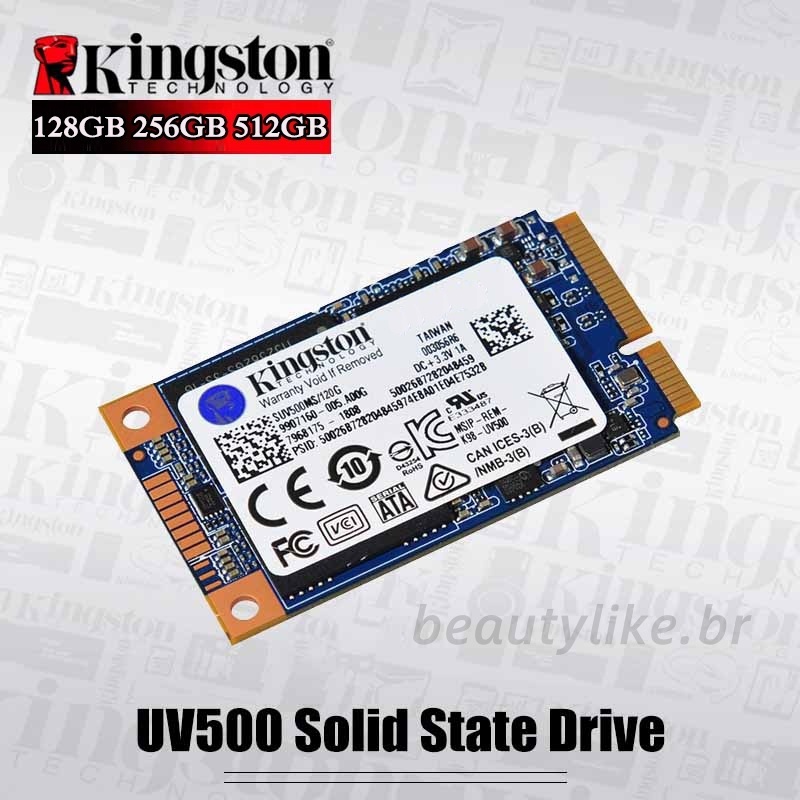 Kingston KC600 MSATA SSD Interno 500GB 2TB 512GB 1T (SKC600MS) | Shopee ...