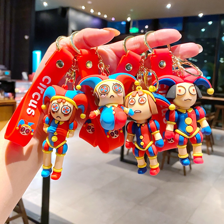 O Incrível Chaveiro De Digital De Circo Anime Figura Kawaii Pomni ...