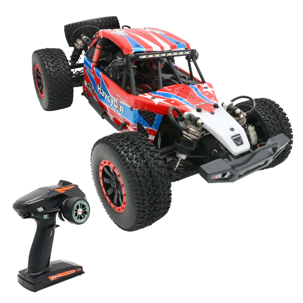 1/10 Escala 4WD Desert Off-Road Vehicle RTR RC Sports Car , 55km/H ...