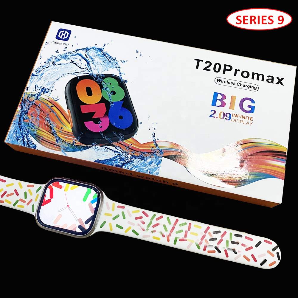 T20 Pro Max Smart Watch Series9 Bluetooth Call Music Game À Prova D ...