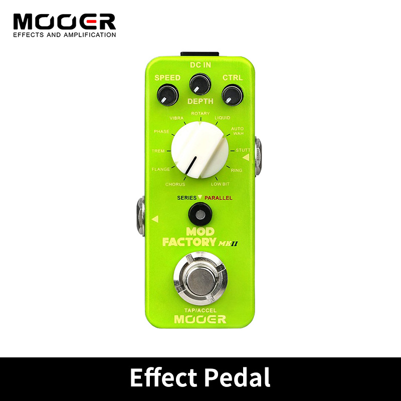 MOOER Mod FACTORY MKII Efeito Multi Modulação Pedal 11 Efeitos De Tap ...