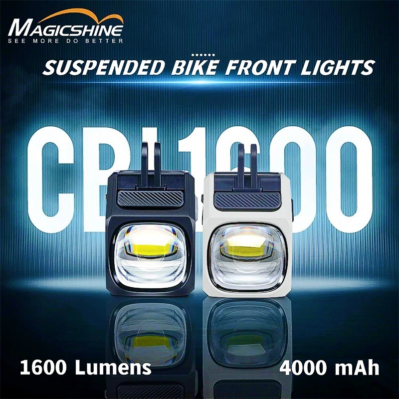 Magicshine CBL1600 Luzes Dianteiras De Bicicleta Com Cabo Suspenso De Corte 1600Lumen Luz LED ...