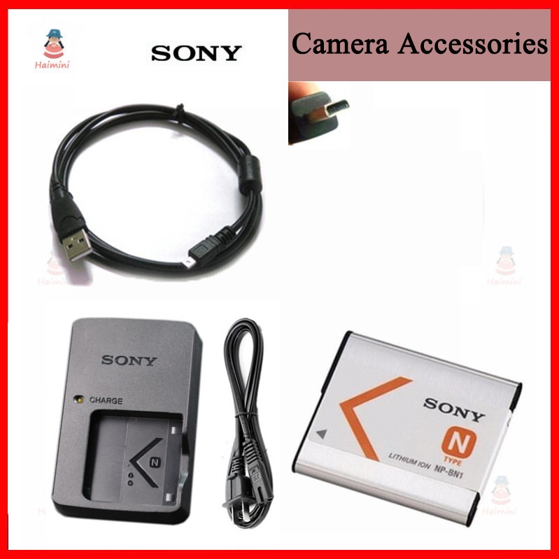 Sony DSC-W580 W620 W730 W800 W810 W830 Câmera NP-BN1 Bateria ...