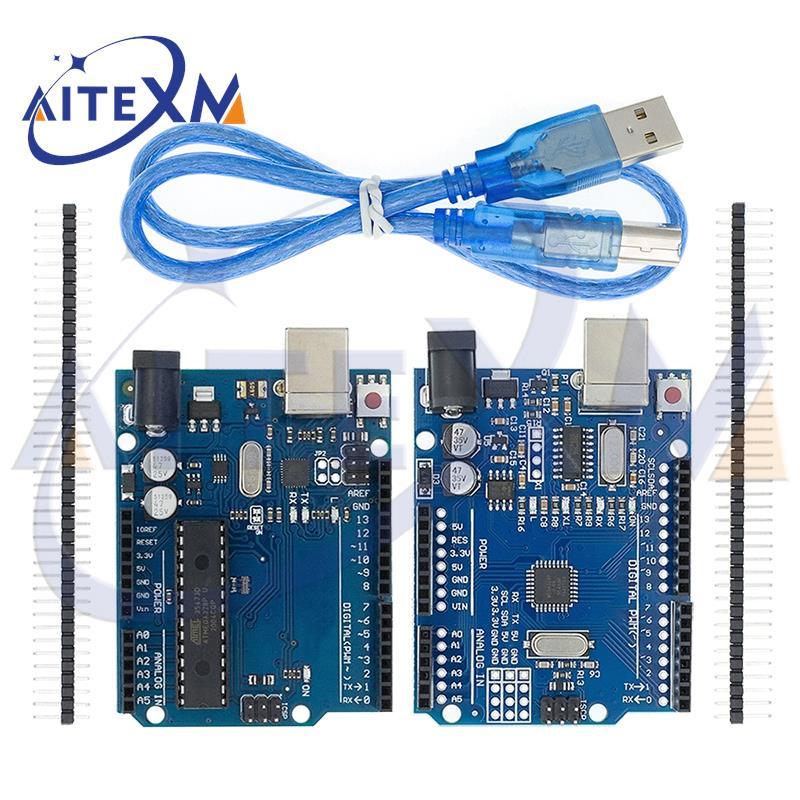 Uno R3 Placa Ch340g Mega328 Patmega16u2 Mega328p Chip De 16 Mhz Para Arduino De 