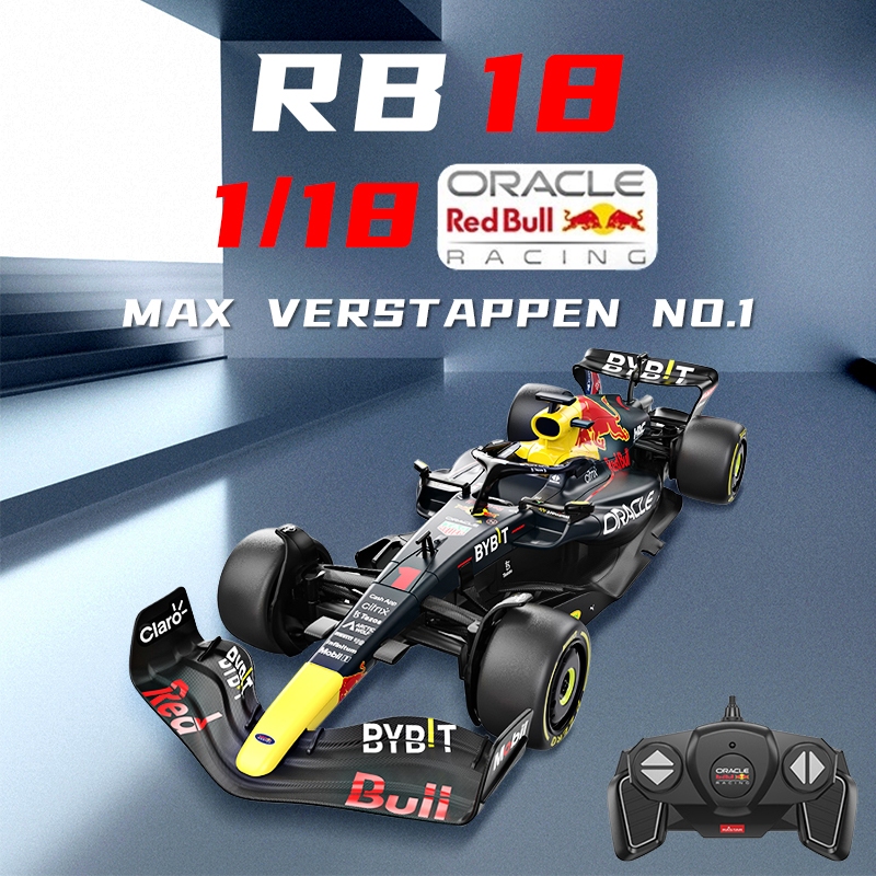 Red Bull 1/18 RC F1 Touro Vermelho RB18 # 1 Max Verstappen Champion ...