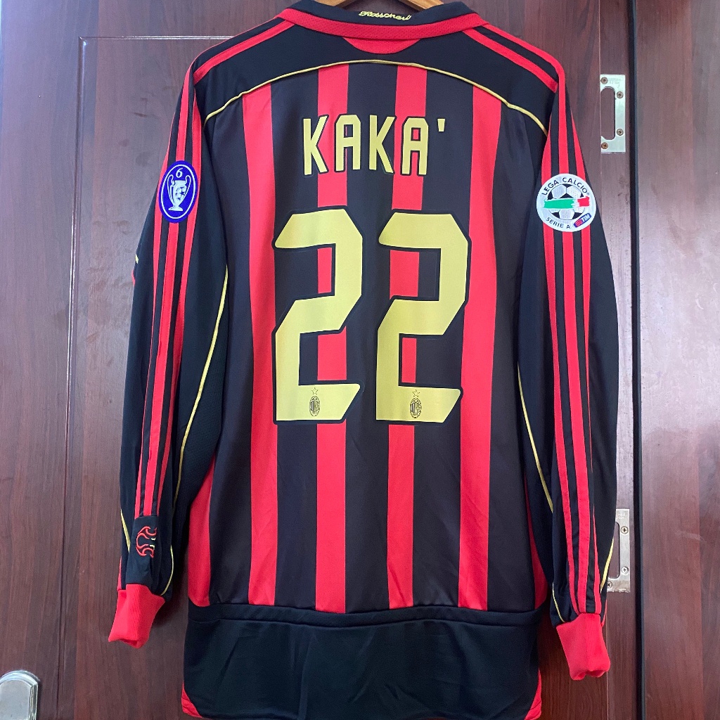 Retro 2006-2007 Estilo Longo 22#Kaka Camisa | Shopee Brasil