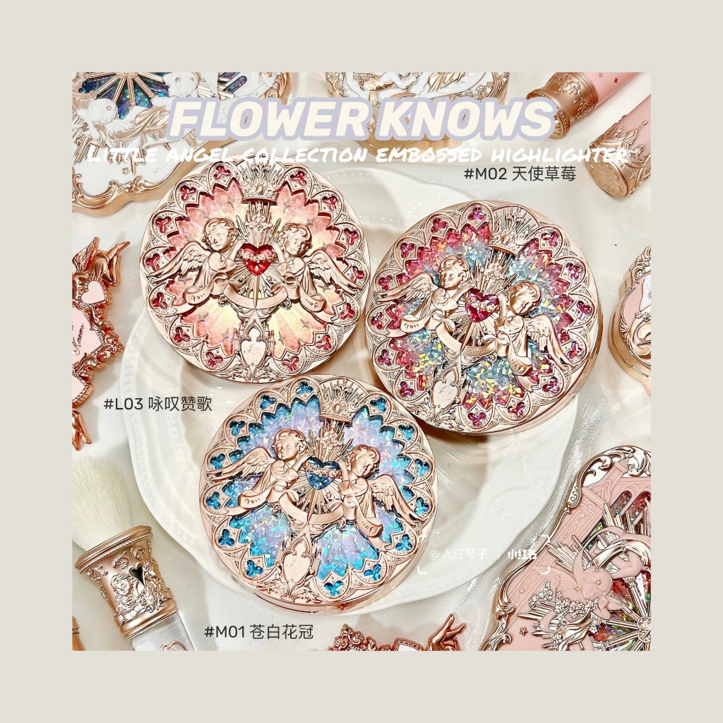 FLOWER KNOWS Little Angel Collection Destaque Em Relevo | Shopee Brasil