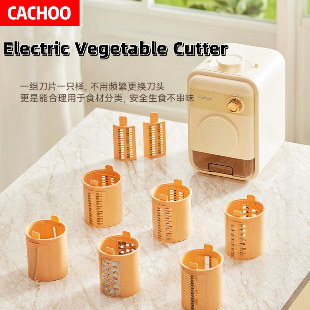 CACHOO Máquina Cortadora Elétrica De Vegetais Cozinha Multifuncional ...